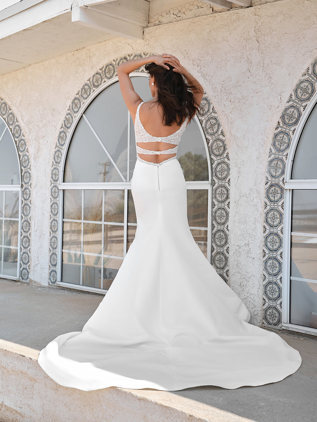 Elara Faille Wedding Dress | NOVA by Enaura – Nova by Enaura