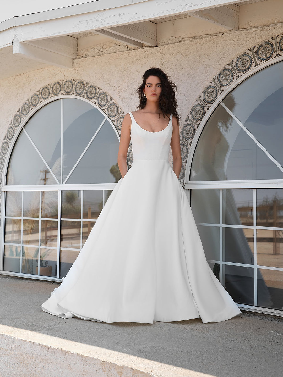 Elara Faille Wedding Dress | NOVA by Enaura – Nova by Enaura