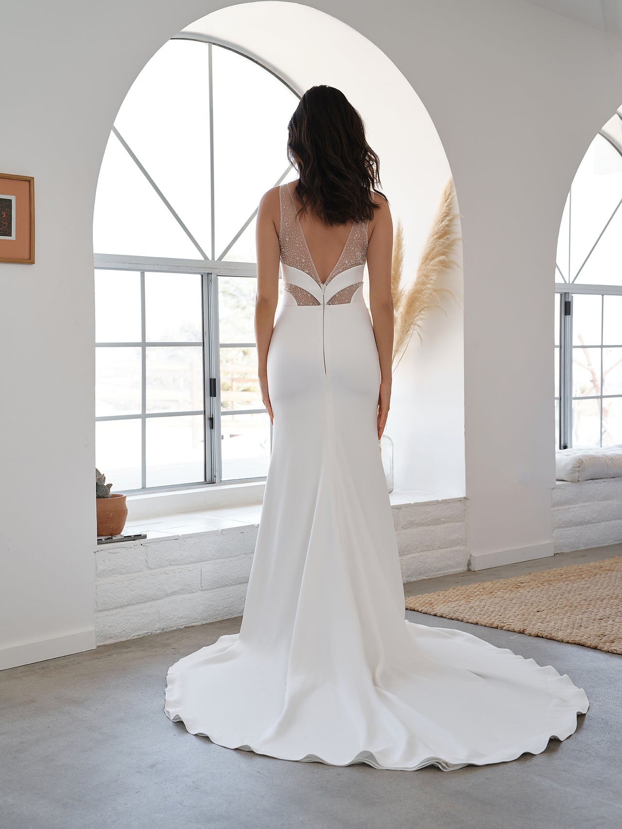 Seren Crepe Wedding Dress | NOVA by Enaura – Nova by Enaura